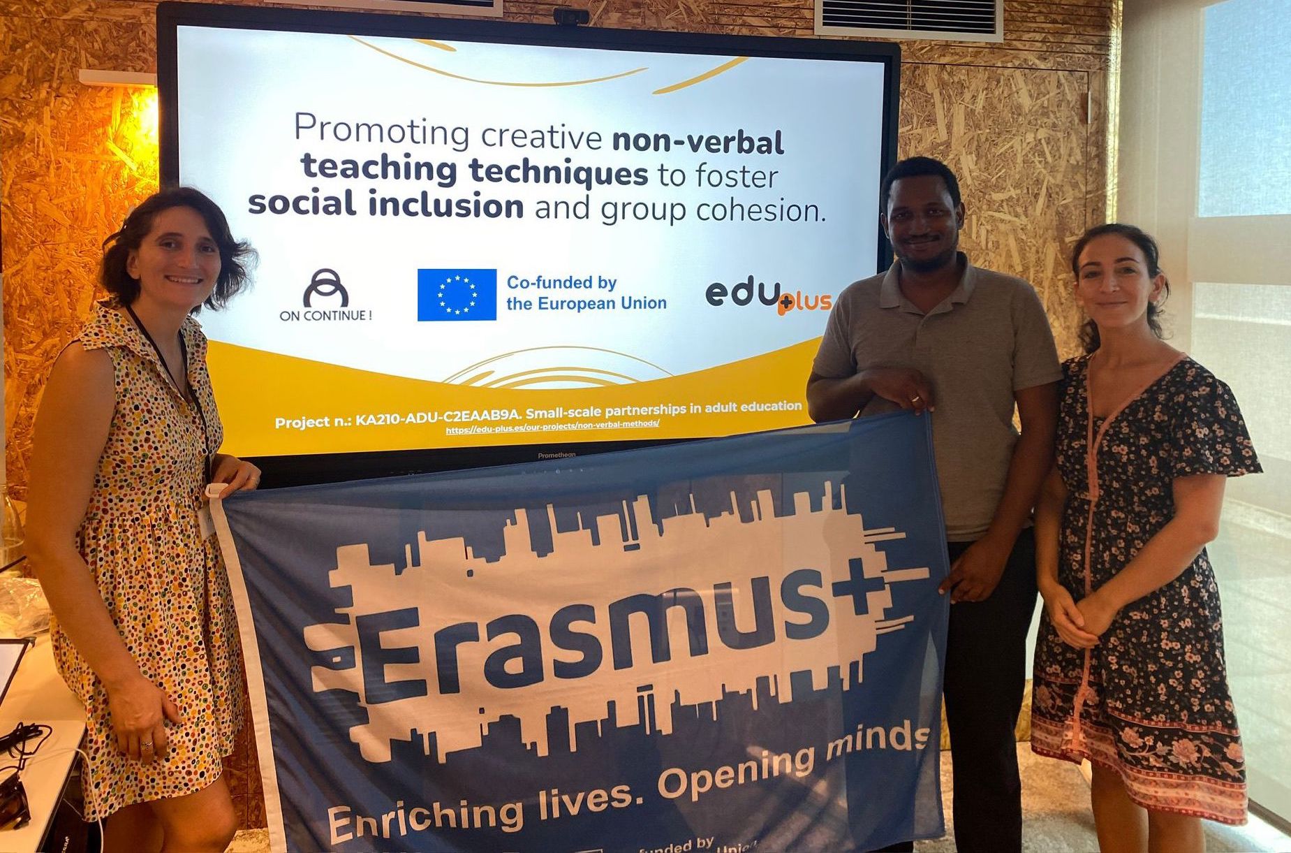 KA2 Project on Non-Verbal Teaching Methods - Tenerife Meeting - EDUPLUS